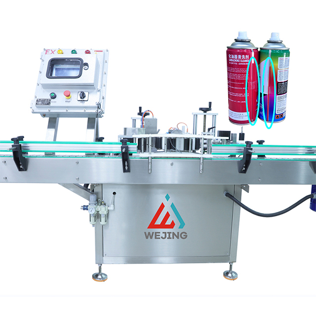 Aerosol Spray Can Filling Machine for A Variety of Chemical Products ...